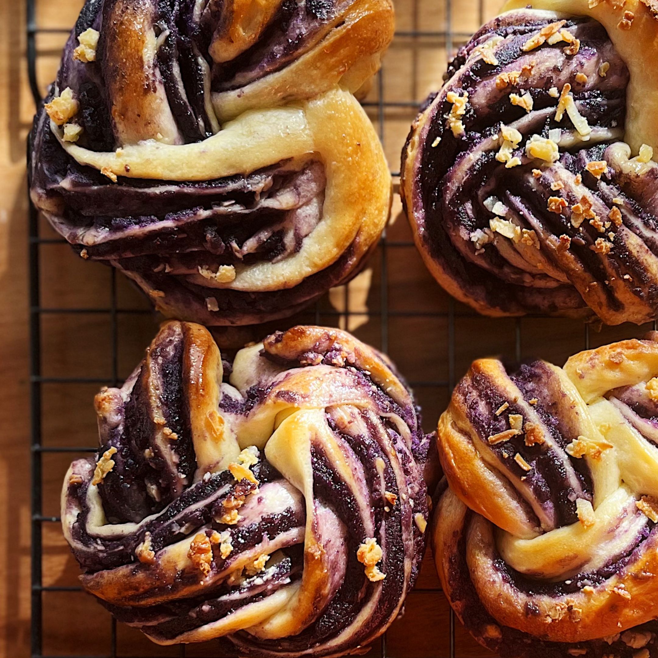 Ube Cheese Braided Buns Recipe - Hello Bake PH